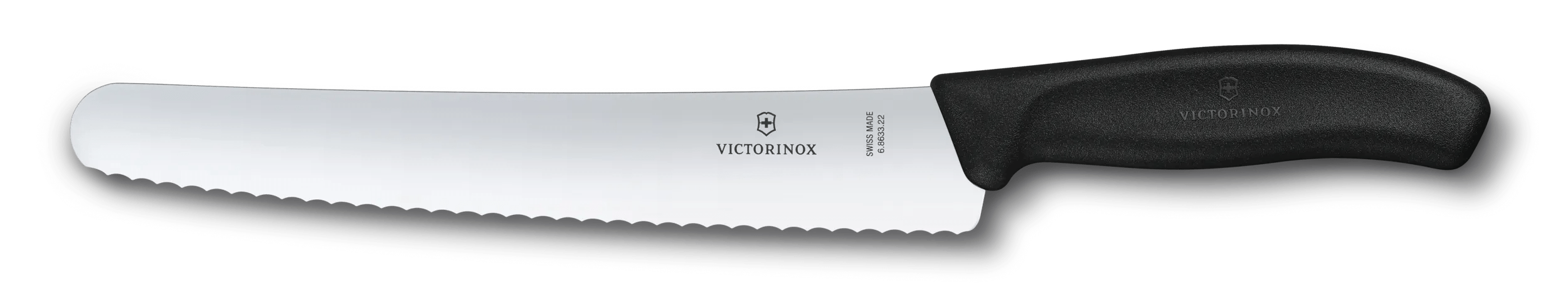 Victorinox Swiss Classic Bread and Pastry Knife in Black - 6.8633.22G