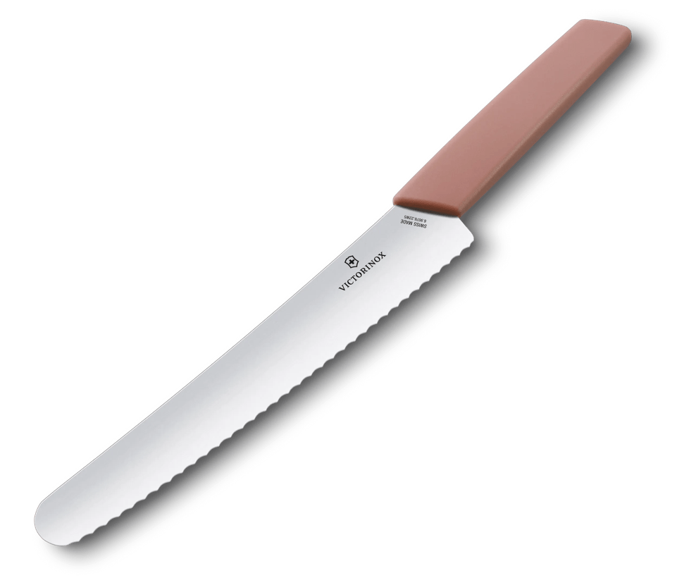 Victorinox Swiss Modern Bread and Pastry Knife in apricot-rose - 6.9076 ...