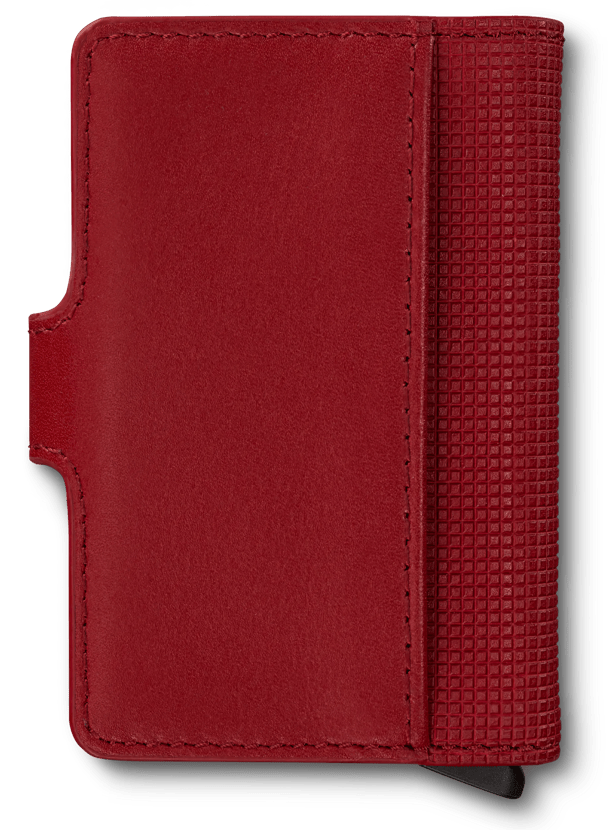 Victorinox Altius Secrid Leather Card Wallet in red - 612680