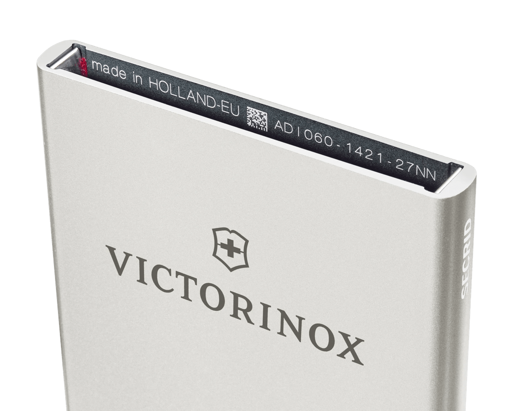 Victorinox Altius Secrid Essential Card Wallet in Silver - 612678